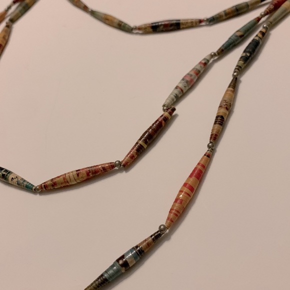 Jewelry | Vintage Long Magazine Bead Necklace | Poshmark